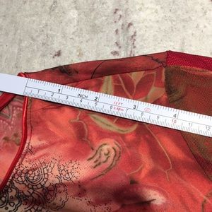 Anac | Tops | Anac Multi Print Knit Top Long Slv Sz Medium | Poshmark